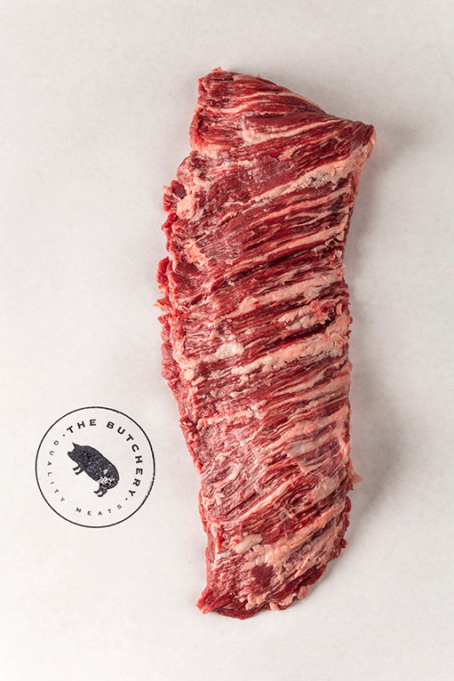 OUTSIDE SKIRT STEAK- SIGNATURE TOP 1/3 CHOICE – The Butchery Online Store